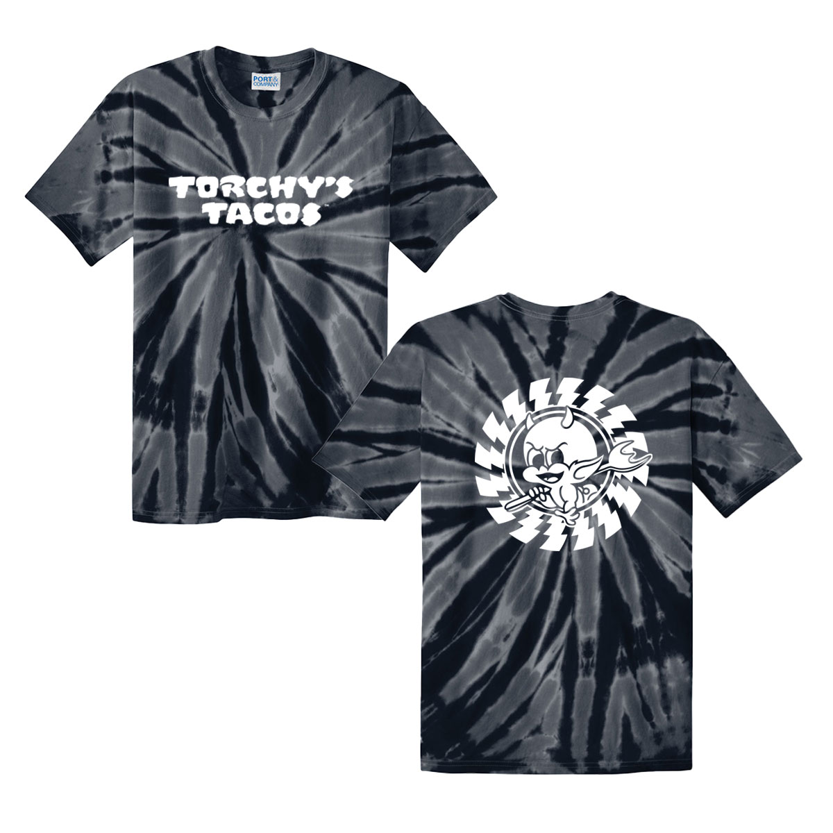 Tie-Dye Torchy Tee - Torchys Merch